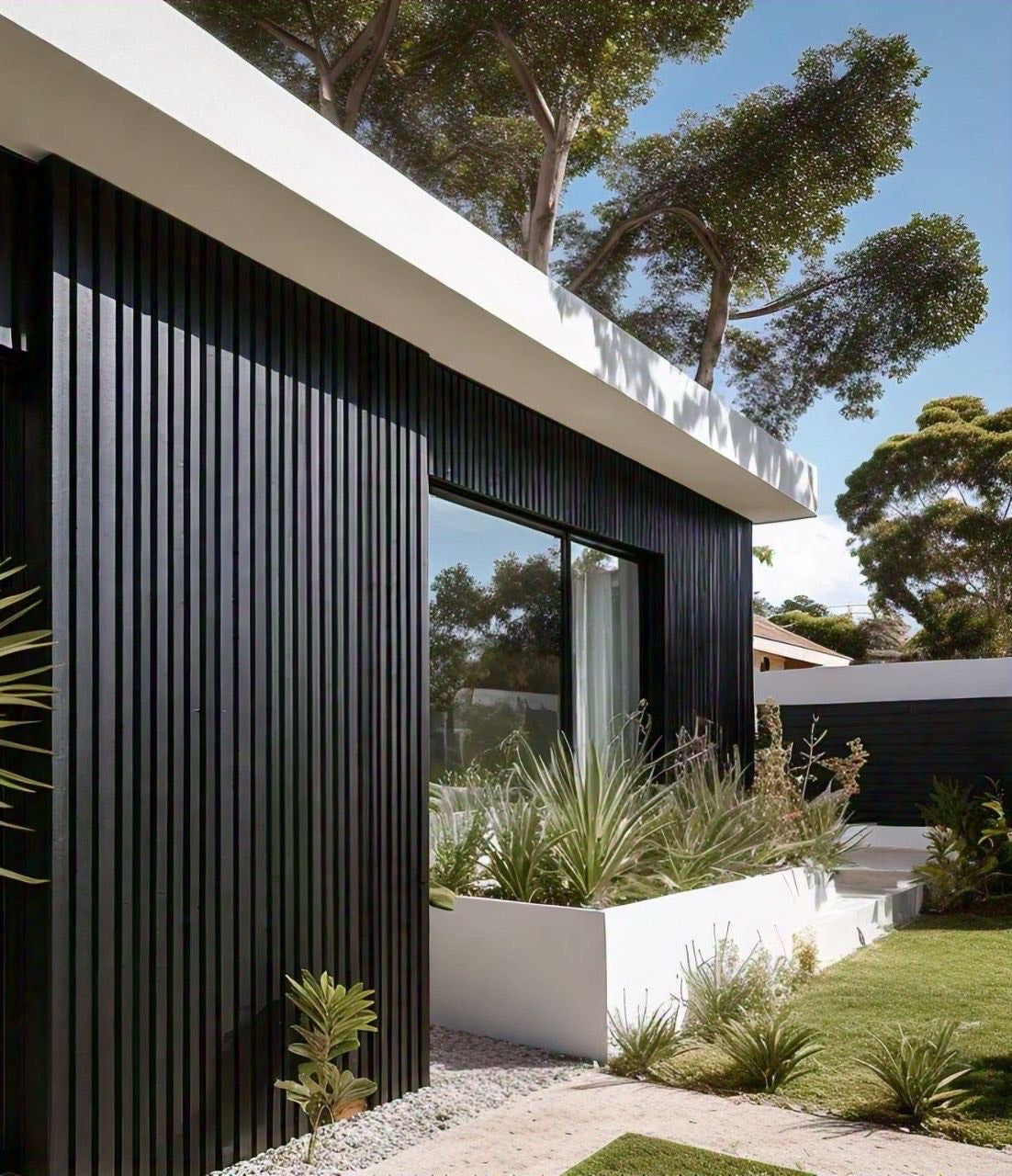 Outdoor Cladding & Siding – Slat Panel Wall