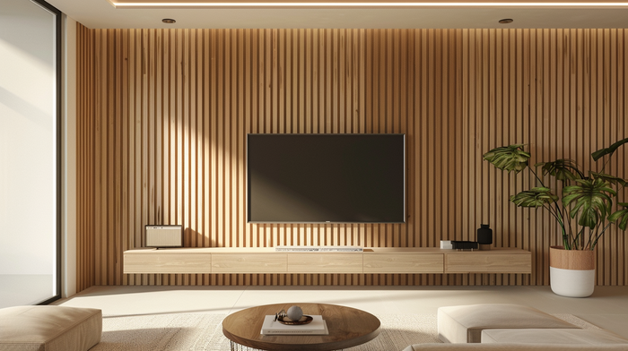 Slat Panel Wall
