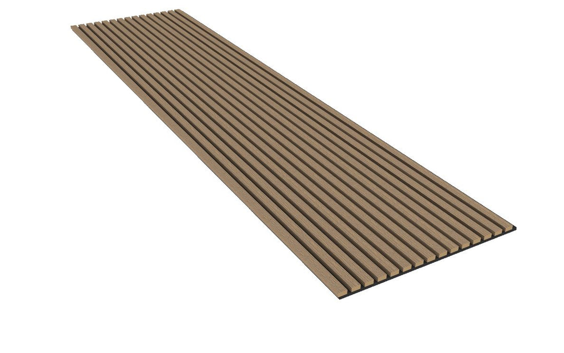 Walnut Slat Panel (9' x 2') – Slat Panel Wall